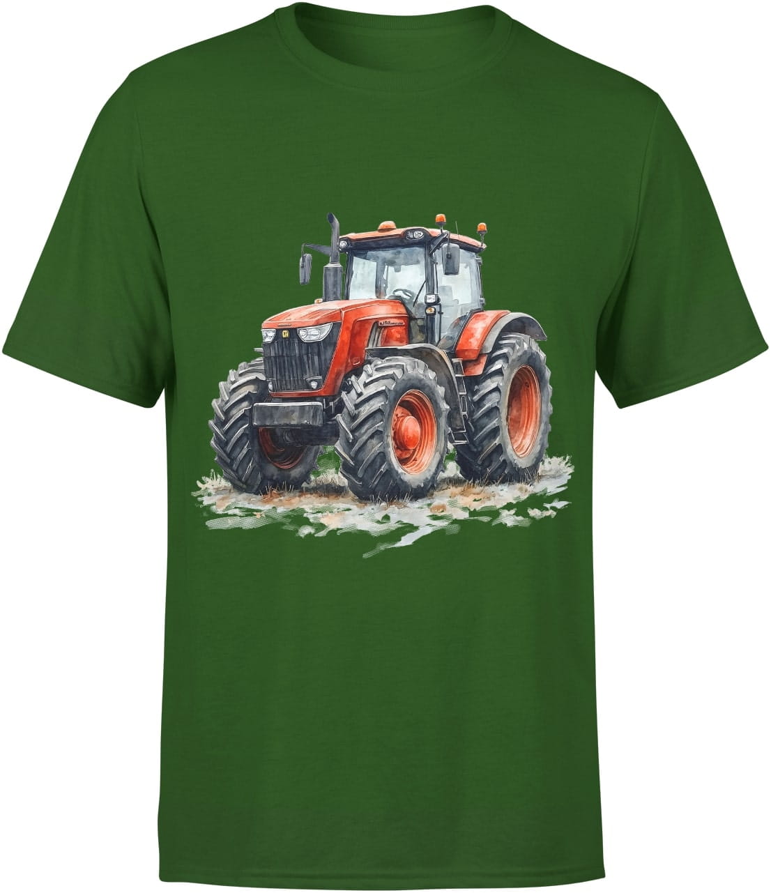 Retro Vintage traktor ze traktorem Męska koszulka