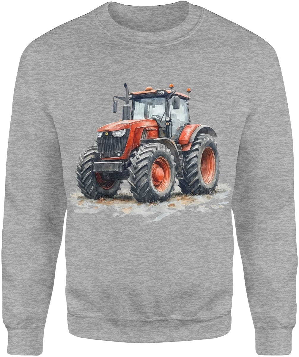 Retro Vintage traktor ze traktorem Męska bluza