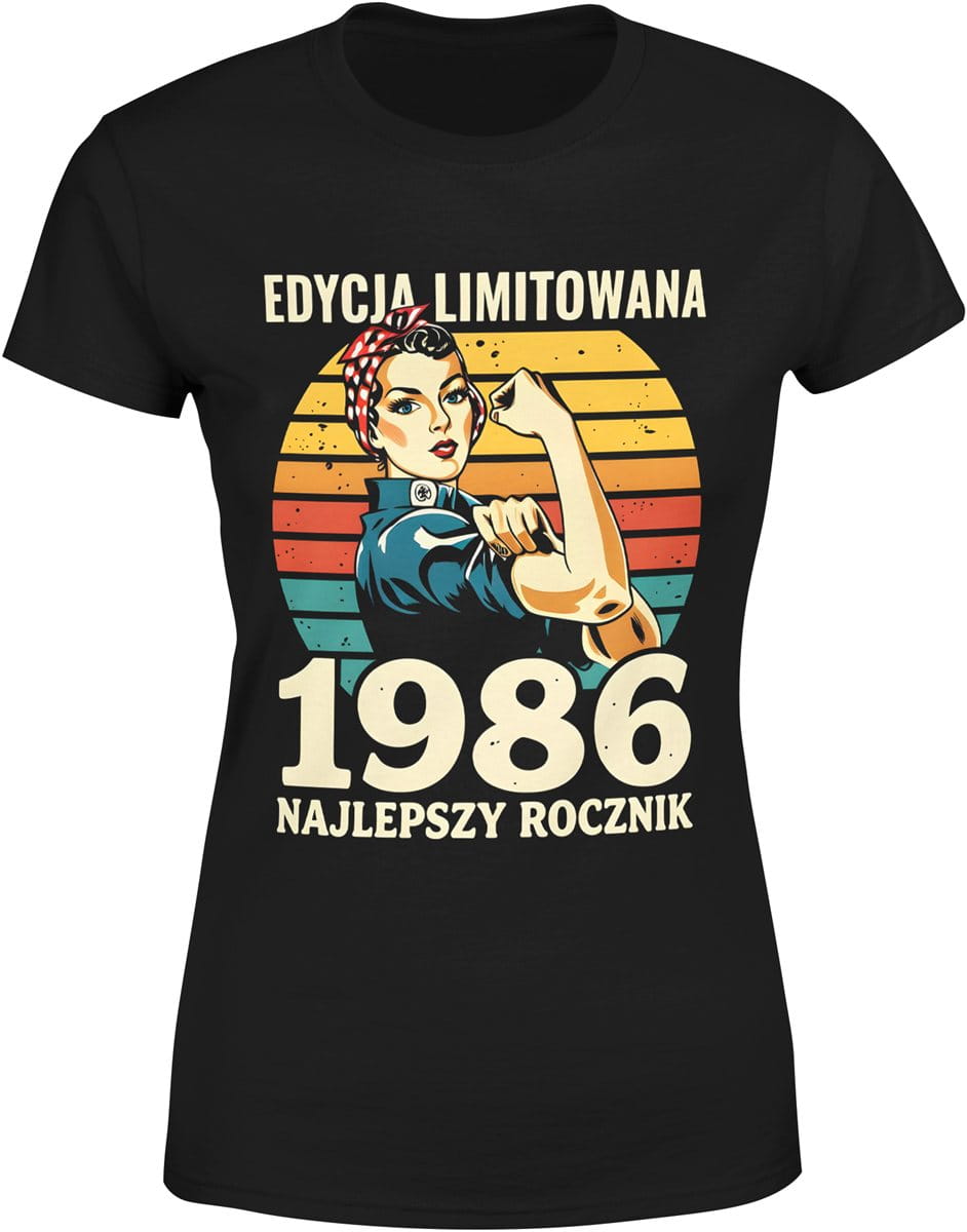 Edycja limitowana 1986 najlepszy rocznik retro styl kobieca siła ...