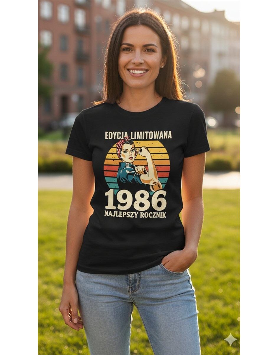 Edycja limitowana 1986 najlepszy rocznik retro styl kobieca siła ...
